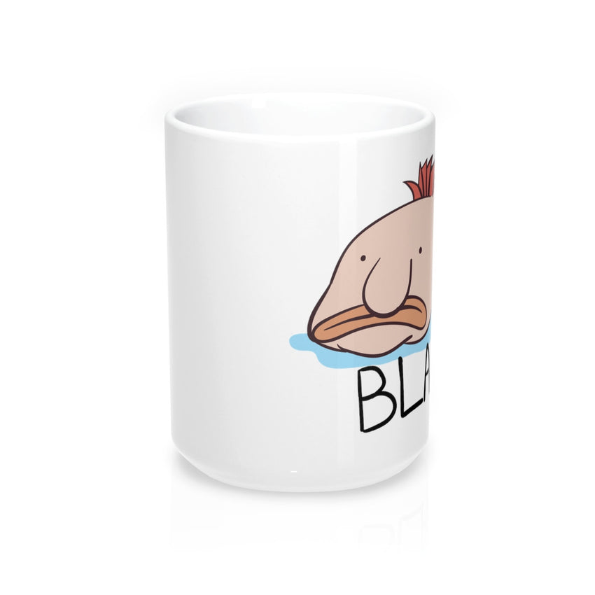 Blobfish BLAH Mug 15oz – Sharptooth Snail