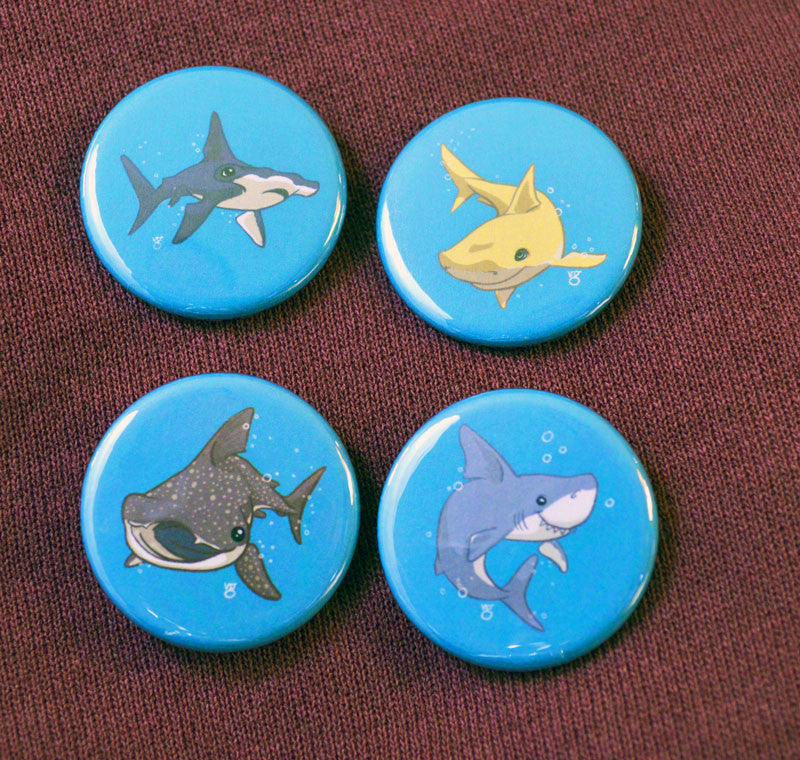 Shark Pin Pack – Sharptooth Snail
