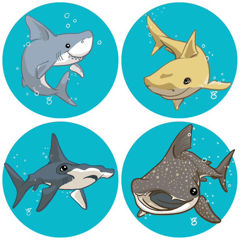 Shark Pin Pack – Sharptooth Snail